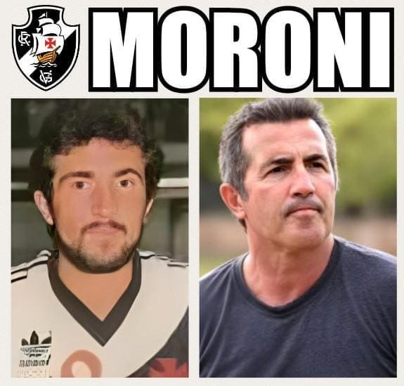 Moroni, campeão pelo Vasco em 1987, celebra 63 anos! - MeuVasco