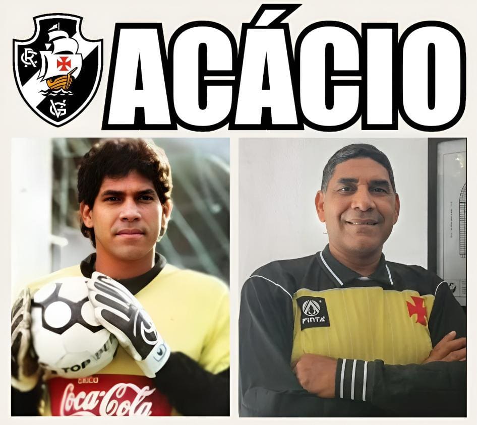 Ídolo do Vasco, Acácio celebra 66 anos - MeuVasco