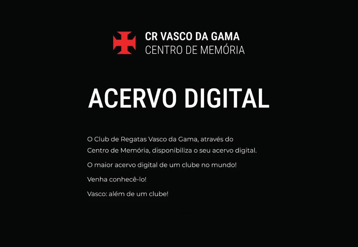 Acervo histórico digital do Vasco registrou mais de 400 mil acessos em 2024; historiador do ...