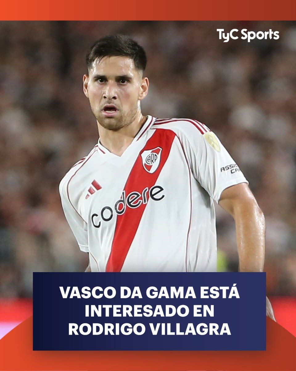 Vasco teria dado um 'ultimato' ao agente do volante Rodrigo Villagra, do River Plate. - MeuVasco