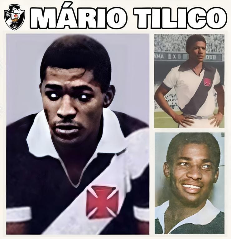 Mário Tilico: Atacante Campeão pelo Vasco em 1965 da Taça GB Faz 83 ...