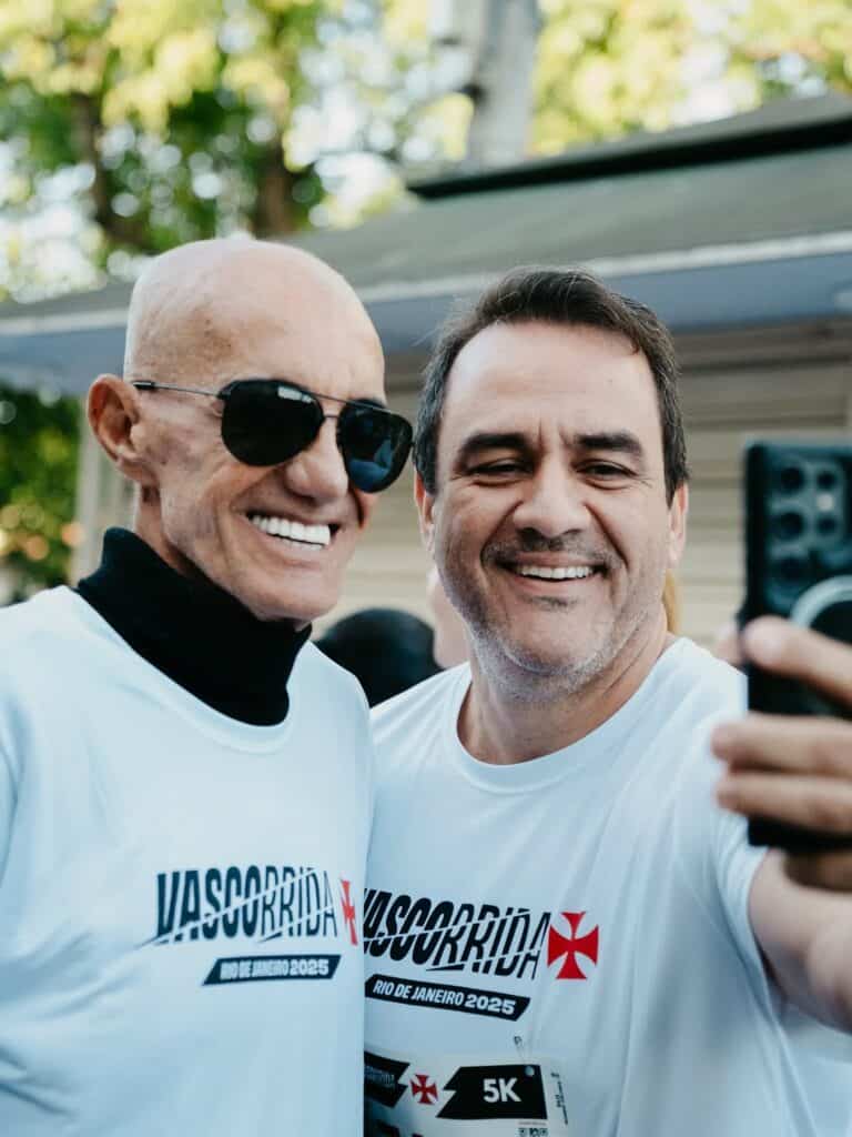 Amin Khader está presente na Vascorrida; confira a imagem. - MeuVasco