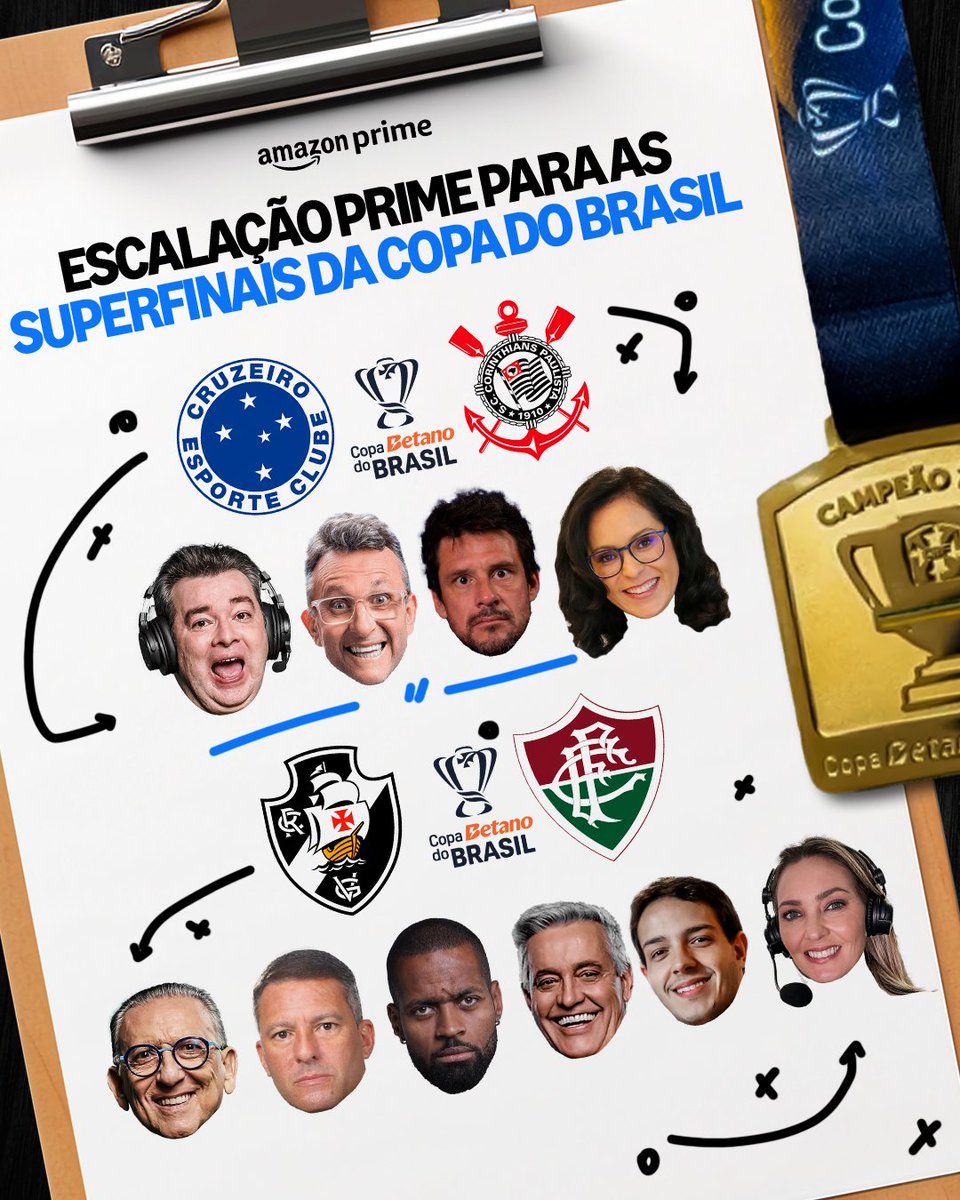 Vasco x Fluminense contará com narração de Galvão Bueno e comentários ...