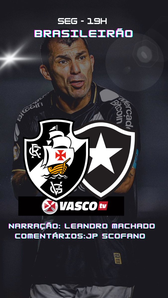 Leandro Machado narra o confronto entre Vasco e Botafogo na transmissão da VascoTV - MeuVasco