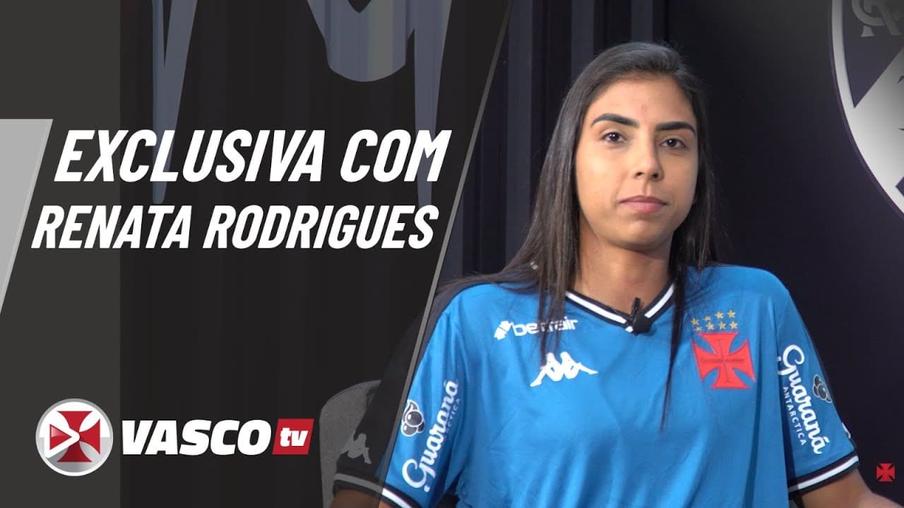VascoTV divulga entrevista com a goleira Renata Rodrigues; confira! - MeuVasco