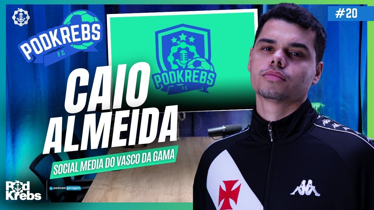 Caio Almeida, responsável pelas mídias sociais do Vasco, concedeu uma entrevista ao canal ...