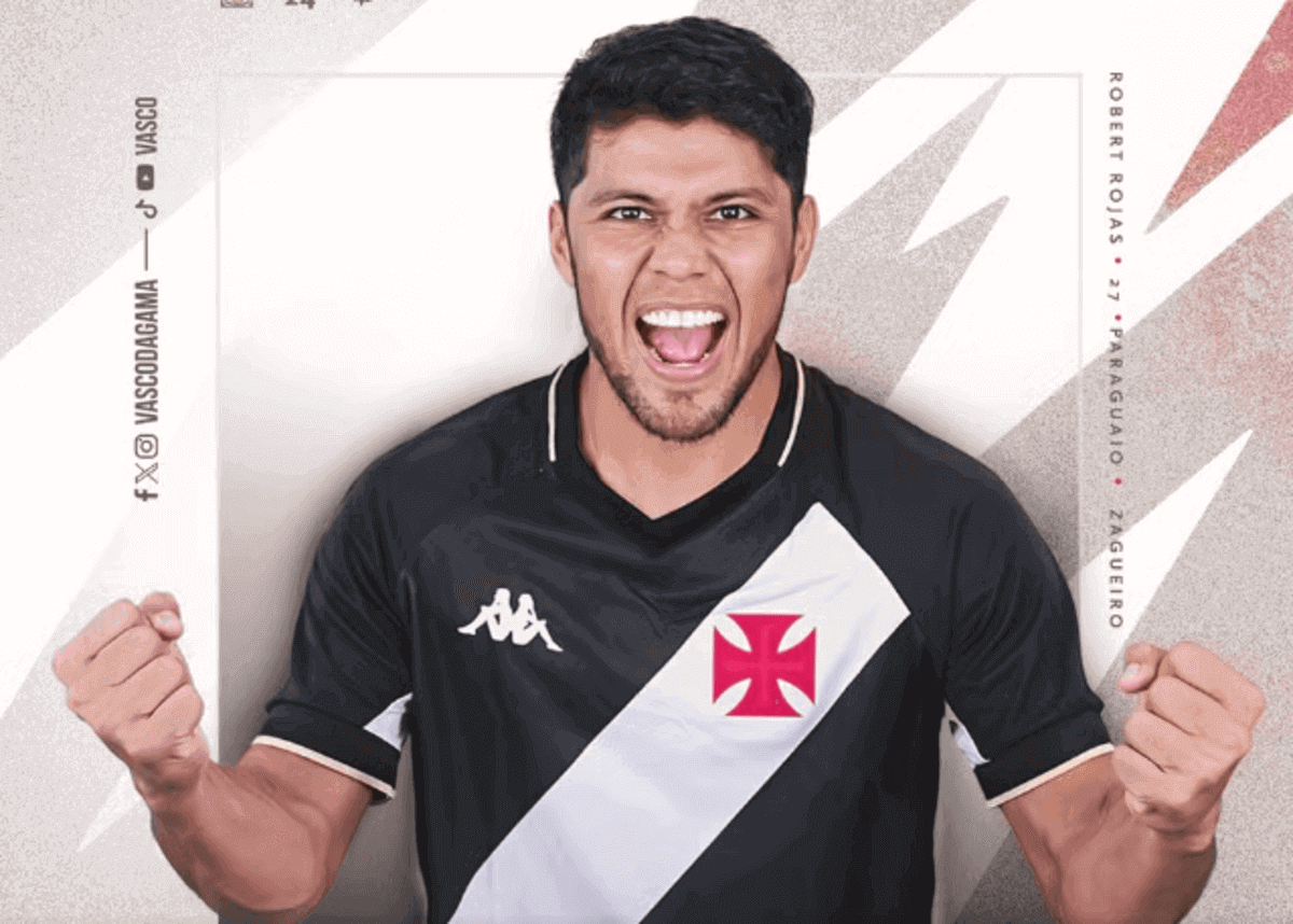 Vasco anuncia a chegada de Robert Rojas - MeuVasco
